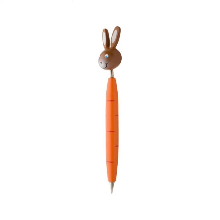 Personalised Promotional Zoom Wooden Ballpoint Pen Animal Designs ...